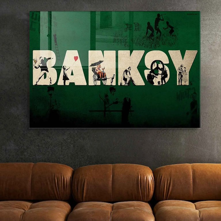 Wallity Slika od kalenog stakla 50x70cm