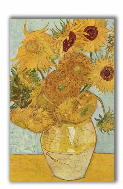 Wallity 4570VANGOGH003 Dekorativna slika, 45x70cm