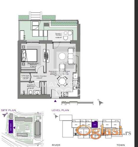 na rate bez provizije- BW VIZIA 50,55m2 - lux ID#1361