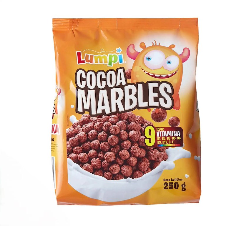 Lumpi Pahuljice Choco Marbles, 250g