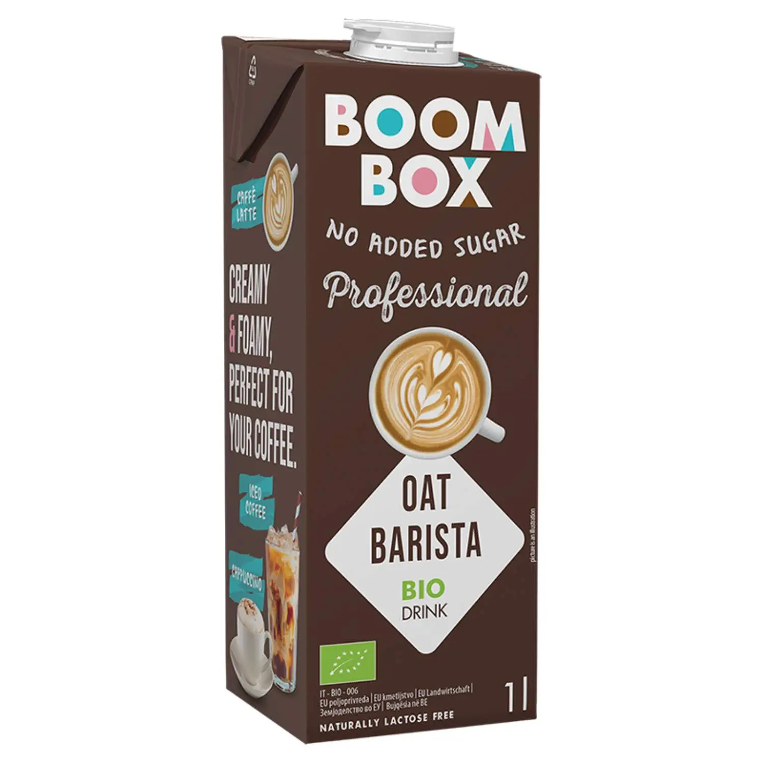 Boom Box Ovseni napitak Bio Professional barista, 1l