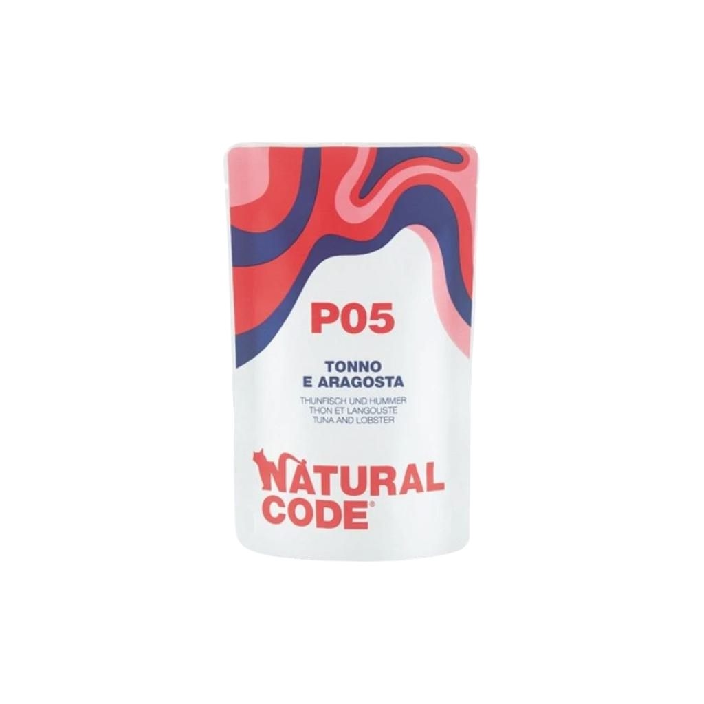 NATURAL CODE P05 SOS CAT TUNA+LOBSTER 70G
NATURAL CODE P05 SOS CAT TUNA+LOBSTER 70G