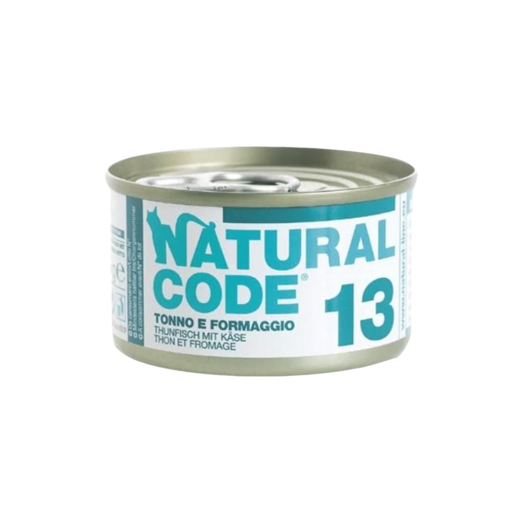NATURAL CODE 13 KONZERVA ZA MACE TUNA I SIR 85g
NATURAL CODE 13 KONZERVA ZA MACE TUNA I SIR 85g