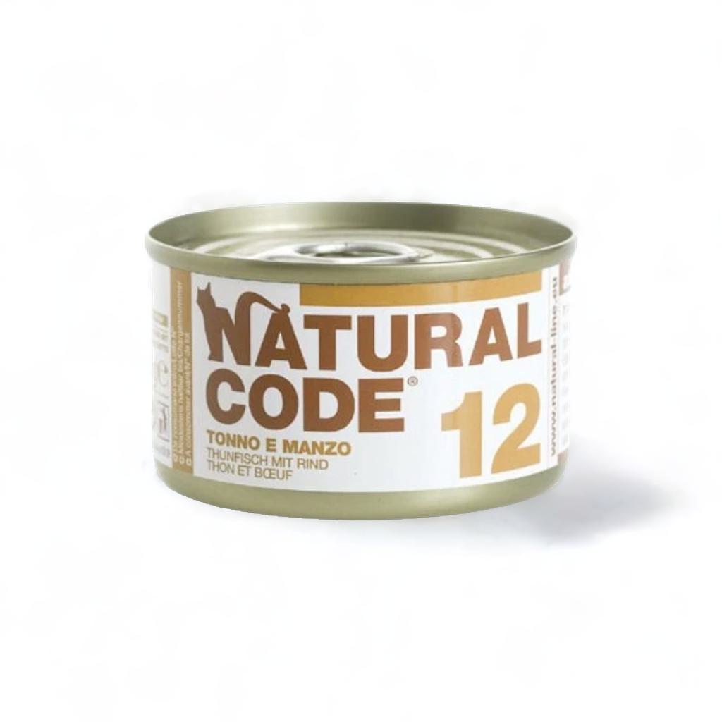 NATURAL CODE 12 KONZERVA ZA MACE TUNA I GOVEDINA 85g
NATURAL CODE 12 KONZERVA ZA MACE TUNA I GOVEDINA 85g