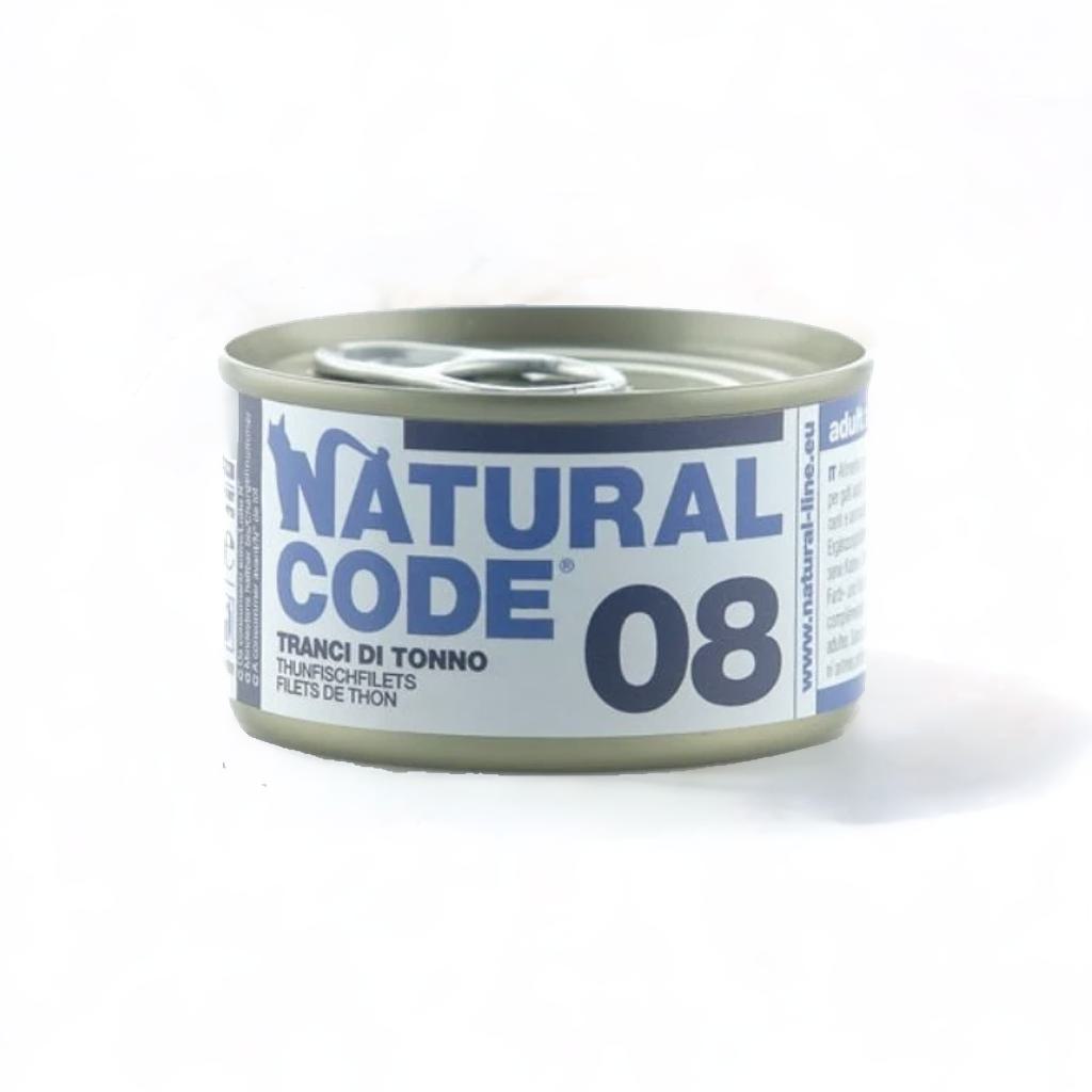 NATURAL CODE 08 KONZERVA ZA MACE TUNA U KOMADIMA 85g
NATURAL CODE 08 KONZERVA ZA MACE TUNA U KOMADIMA 85g
