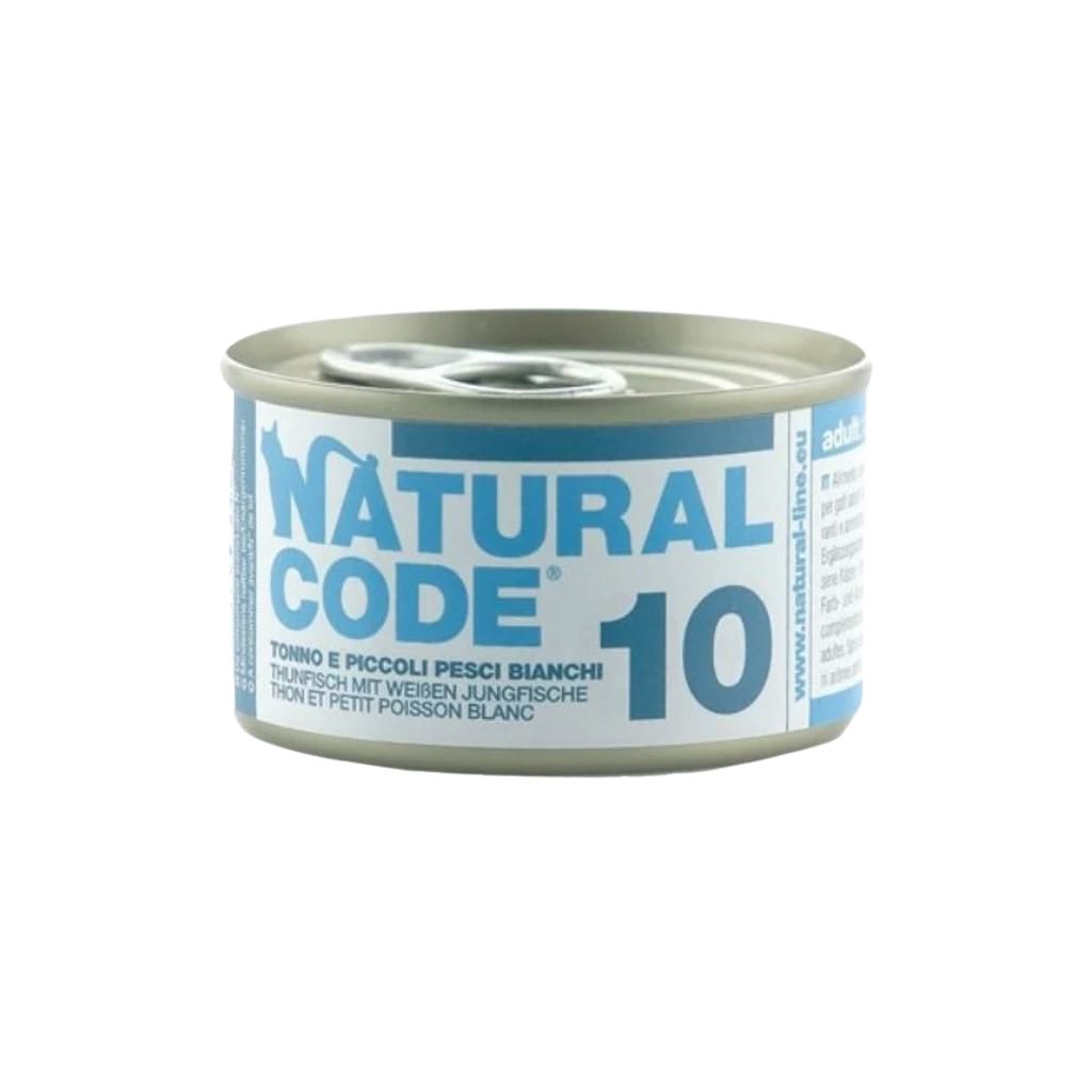 NATURAL CODE 10 KONZERVA ZA MACE TUNA I MALA BELA RIBA 85g
NATURAL CODE 10 KONZERVA ZA MACE TUNA I MALA BELA RIBA 85g