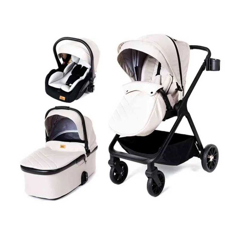 BBO KOLICA ZA BEBE 3U1 (A5) MAMAMIA - BEIGE