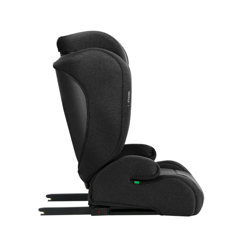KIKKA BOO AUTO SEDISTE I-SIZE (100-150 CM) I-STAND BLACK