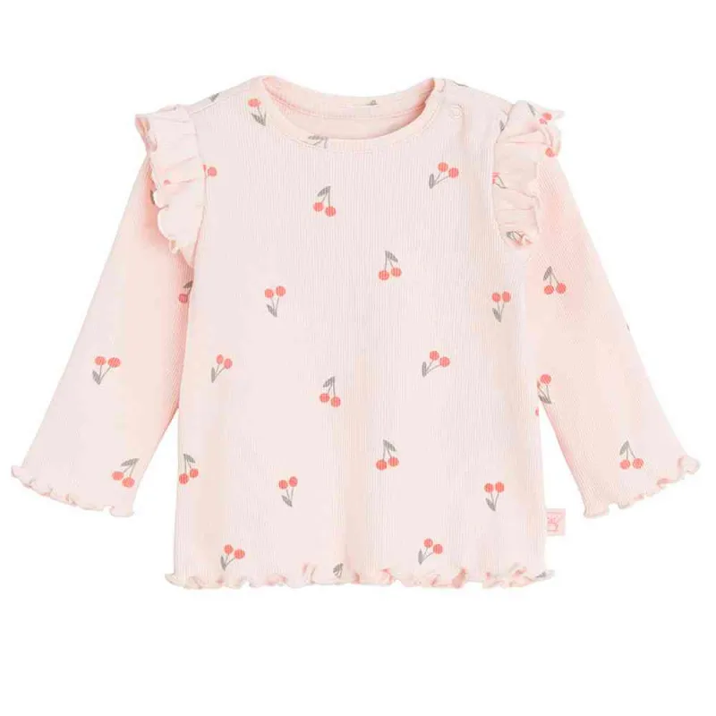 COOL CLUB MAJICA DUG RUKAV PINK