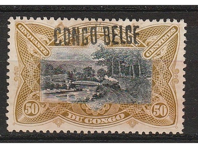 Belgian Congo - 1909 - M`pozo Railway Bridge