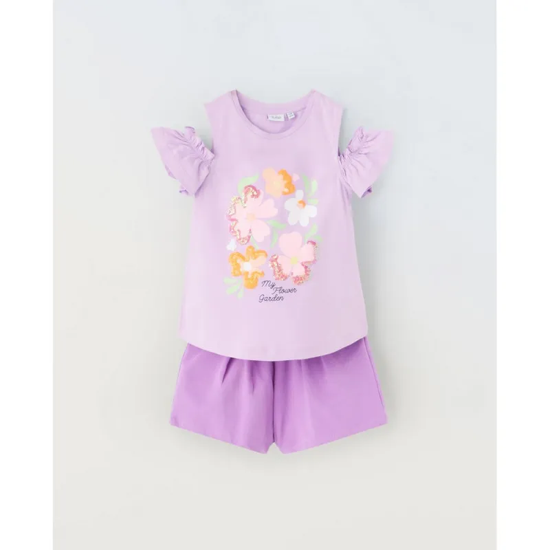 BLUKIDS TRENERKA KOMPLET LIGHT VIOLET