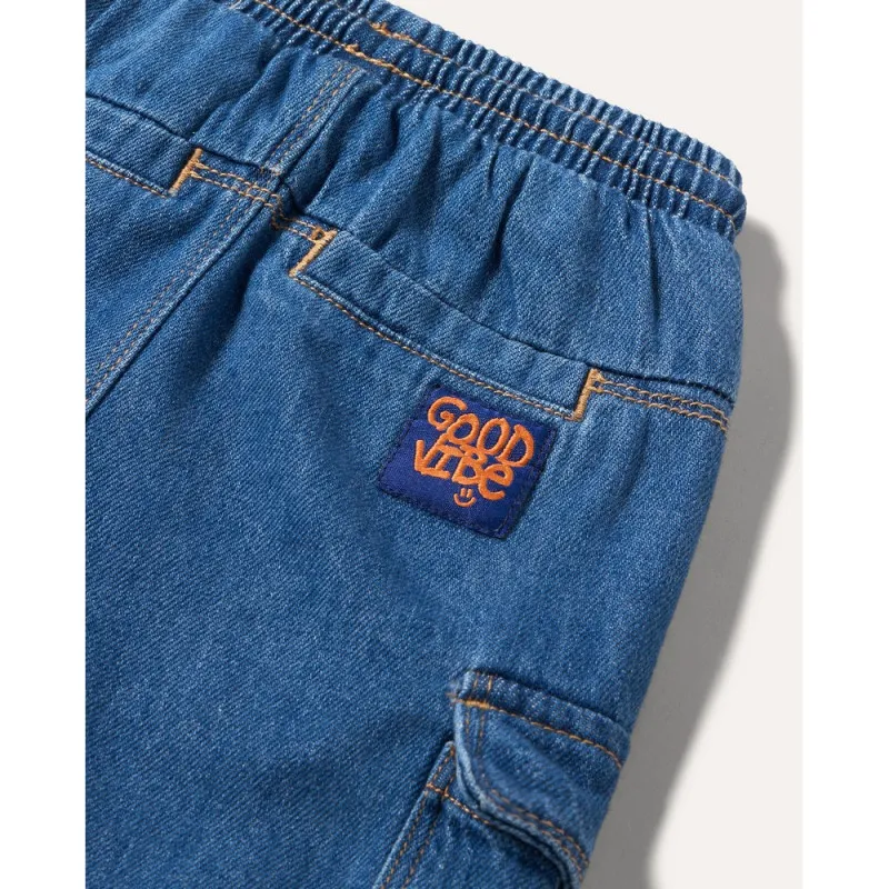 BLUKIDS FARMERKE MEDIUM BLUE