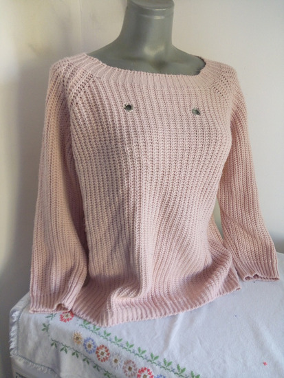 Roze dzemper 2 alke M