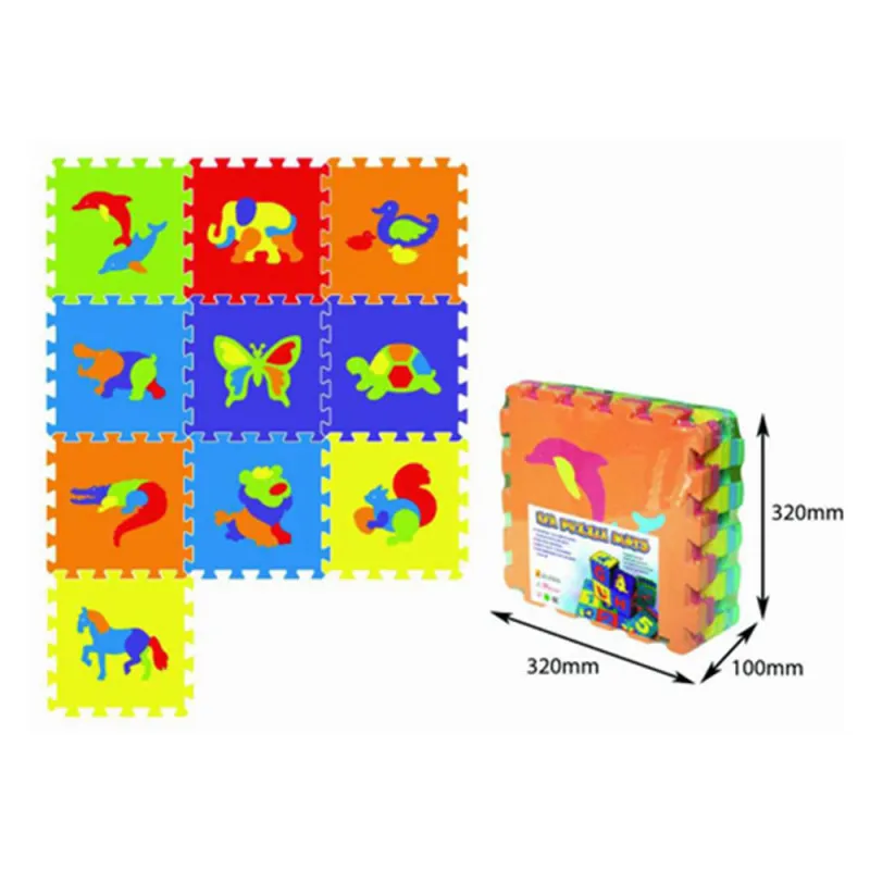 PODNE PUZZLE ZIVOTINJE 2-10 KOM320X320X100