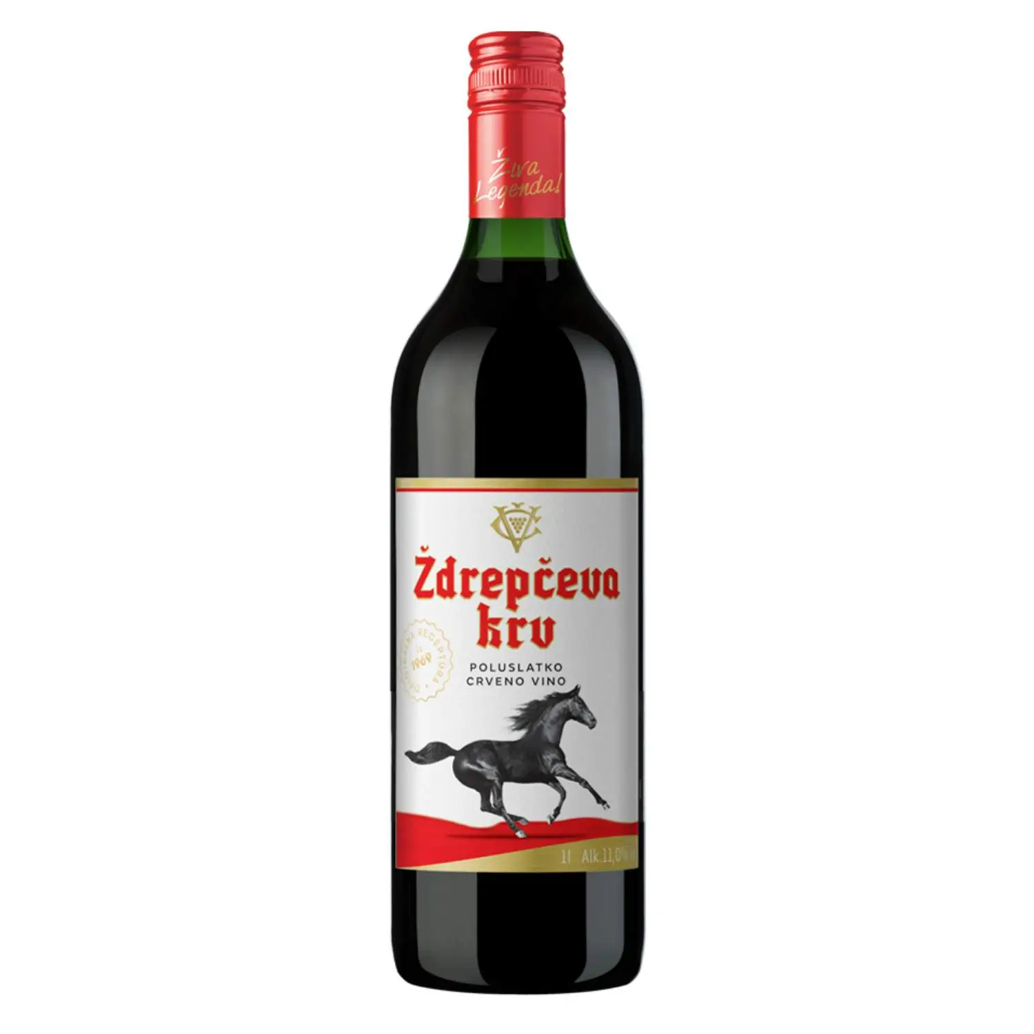Vinarija Čoka Crveno vino Ždrepčeva krv, 1l