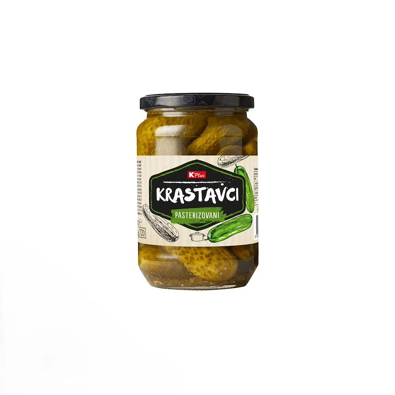 K Plus Kornišoni, 670g