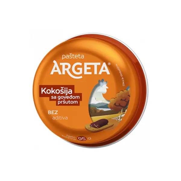 ARGETA Pašteta sa goveđom pršutom, 95g