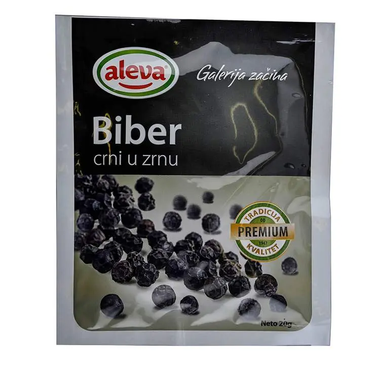 Aleva Biber u zrnu, Crni, 20g