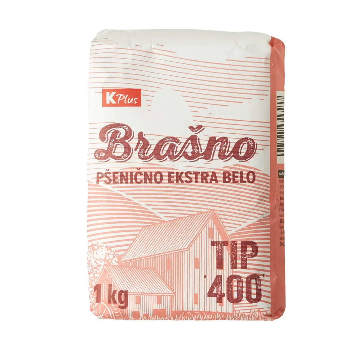 K Plus Brašno T400, Meko, 1kg