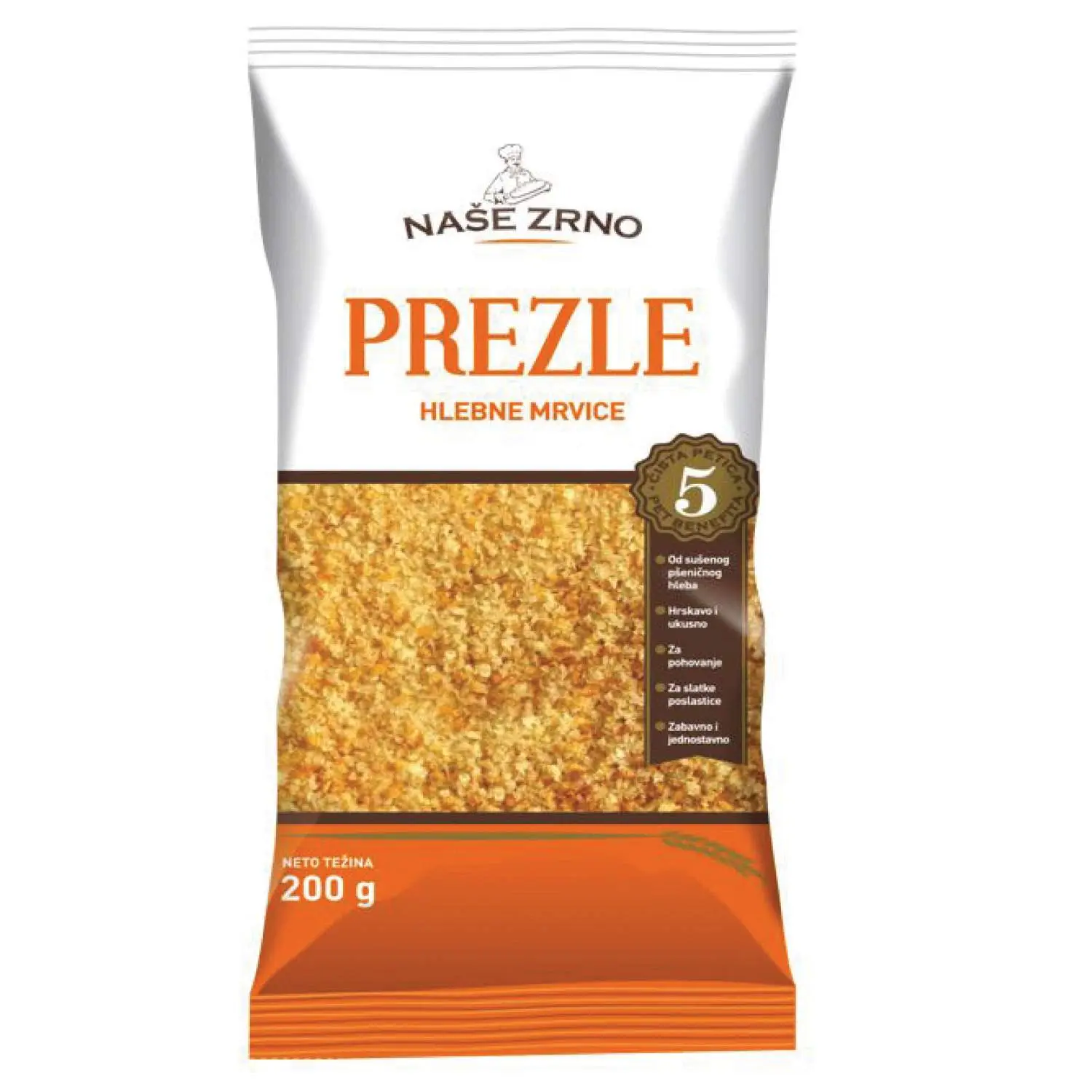 Naše Zrno Prezle, 200g