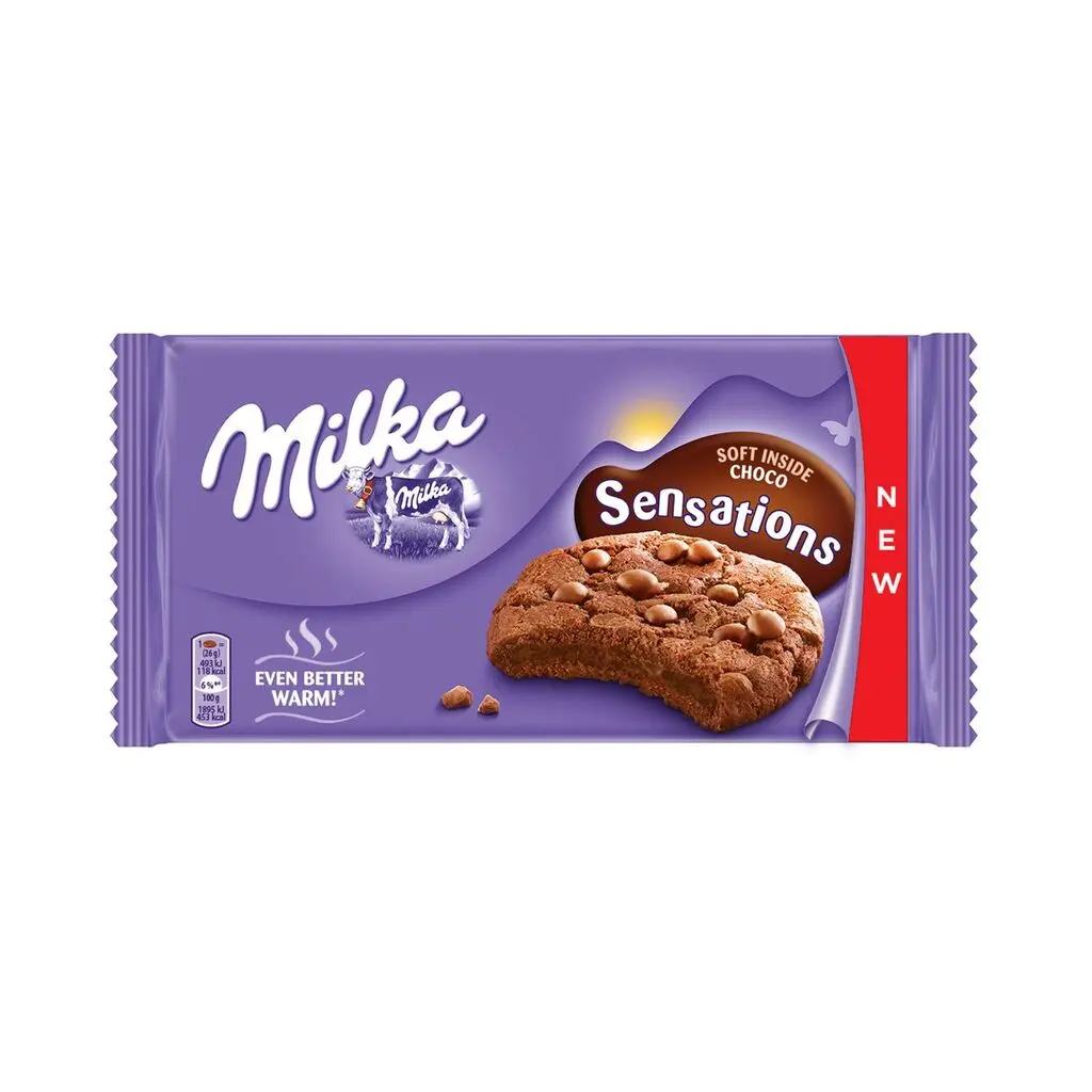 Milka Biskvit Sensation Choco, 156g