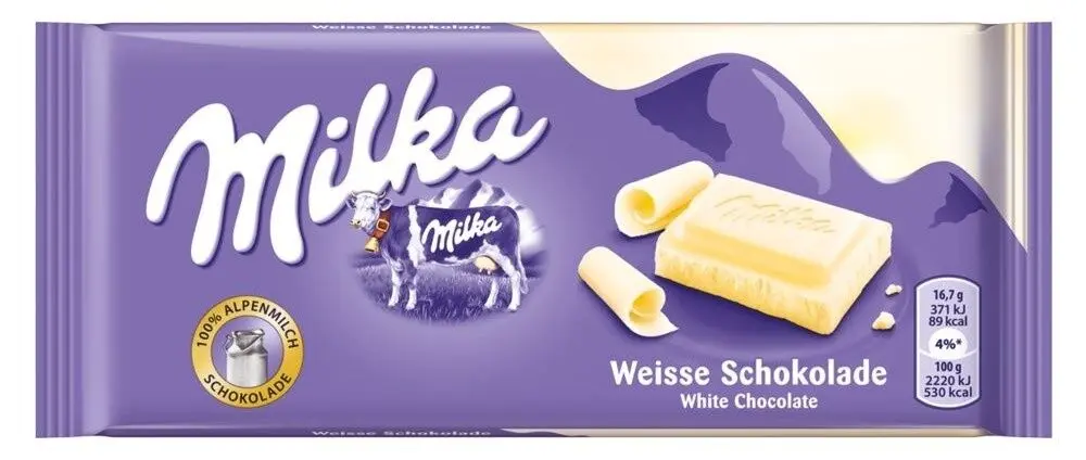 Milka Čokolada white, 100g