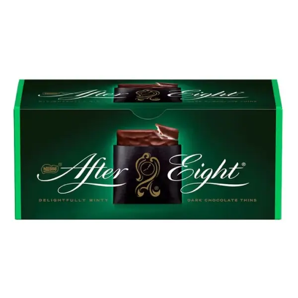 Nestle Čoko pločice After Eight, Tamna čokolada i mentol, 200g
