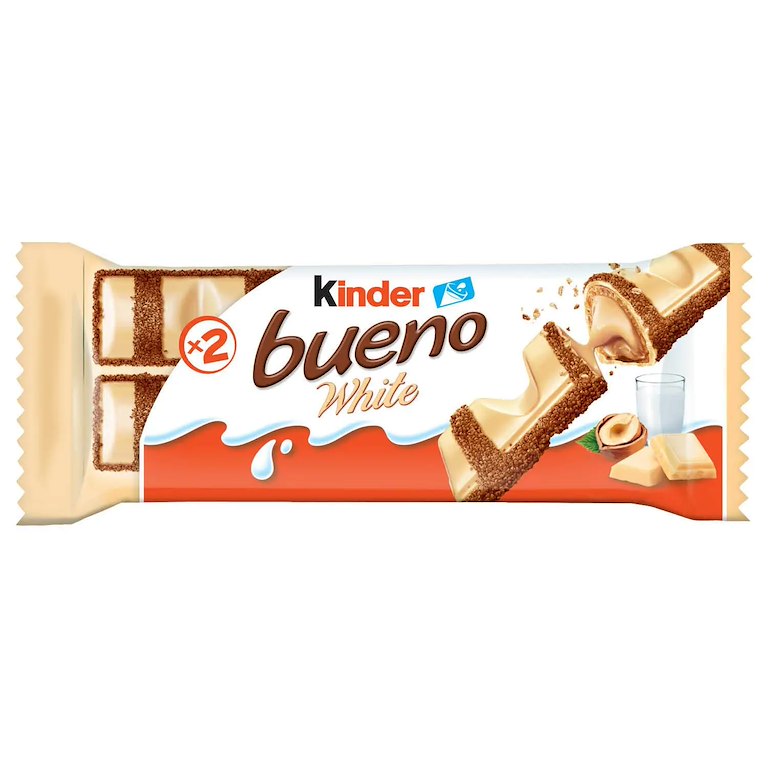 Kinder Bueno Vafl White, 39g
