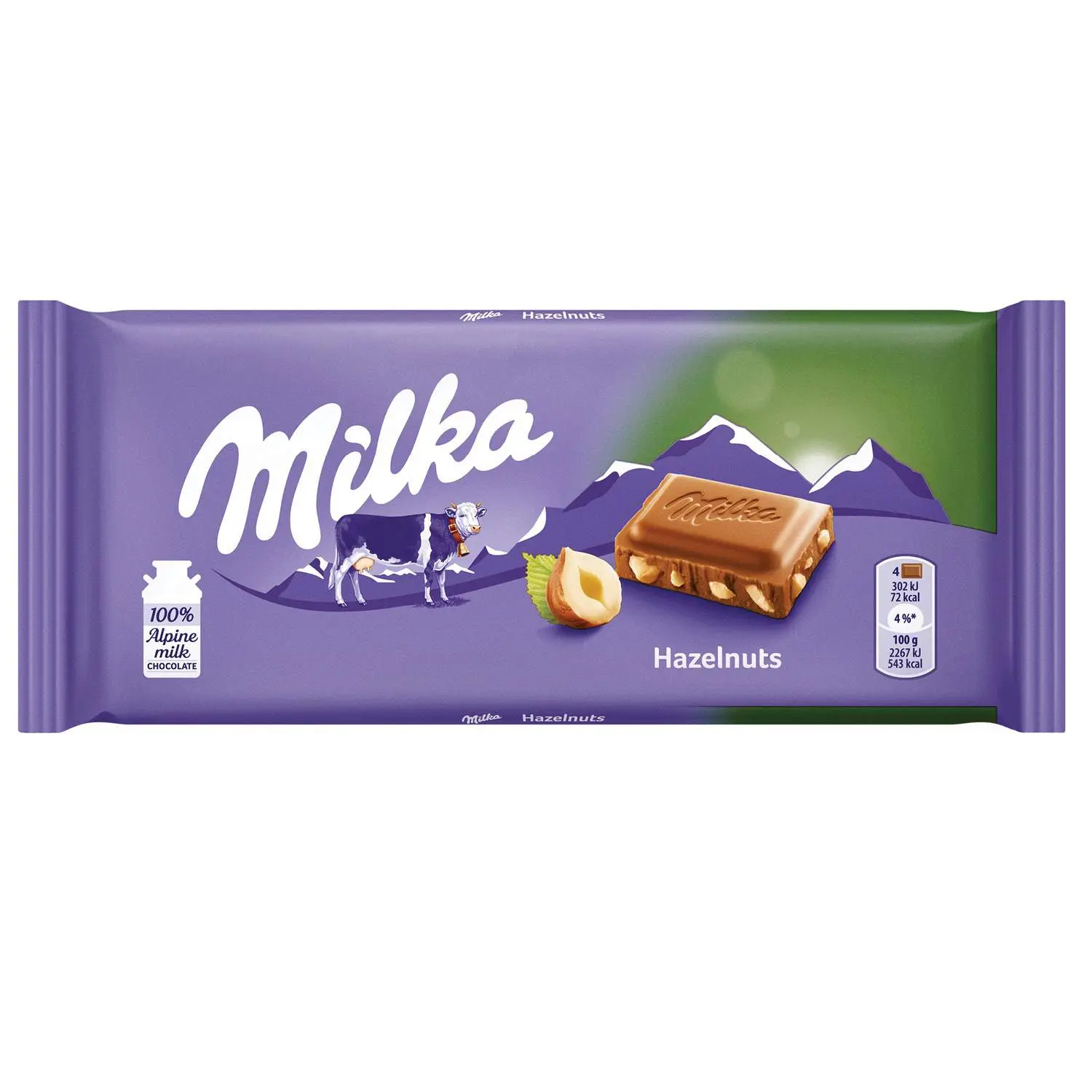 Milka Čokolada Lešnik, 80g