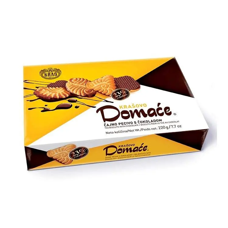 Kraš Domaće čajno pecivo sa čokoladom, 220g