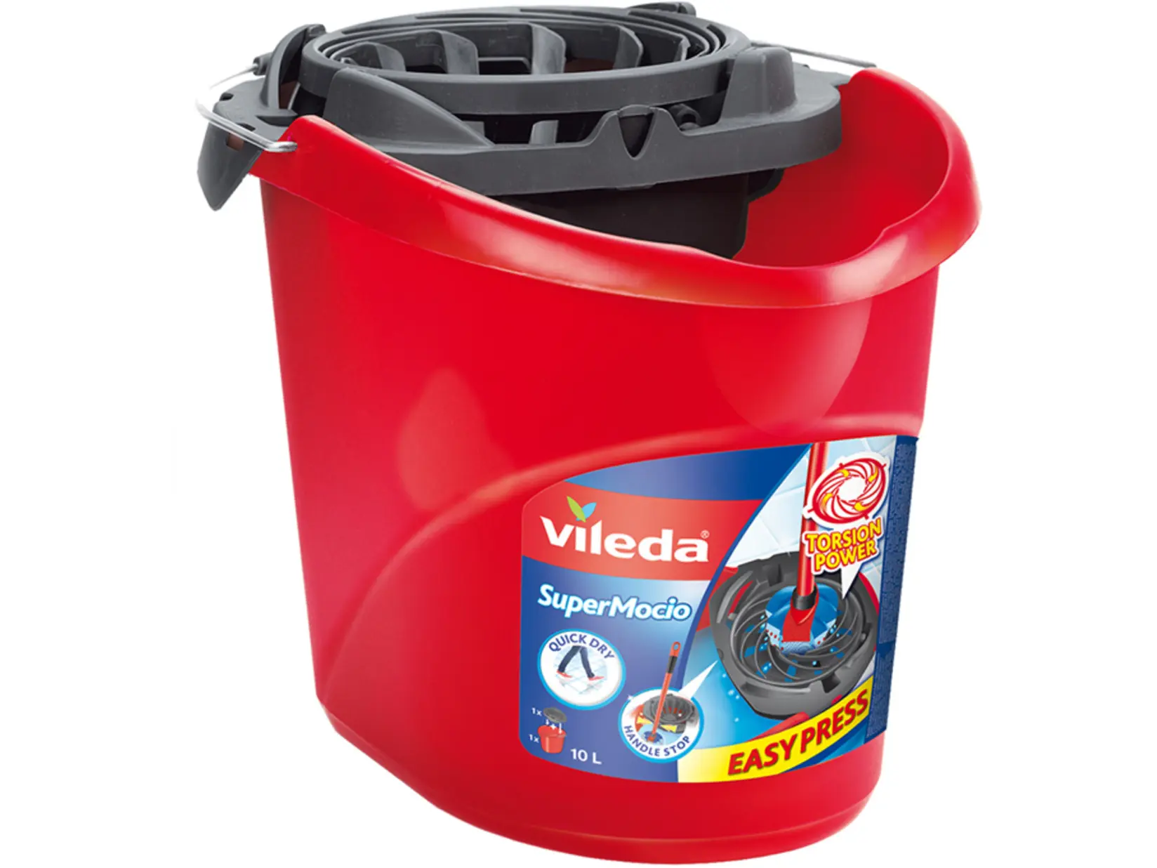 VILEDA Kanta sa cediljkom Mocio crvena
