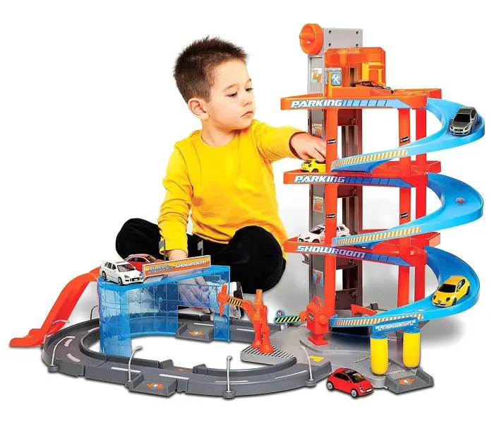 BURAGO Staza sa autićima Mega Dealer 1:43 Showroom