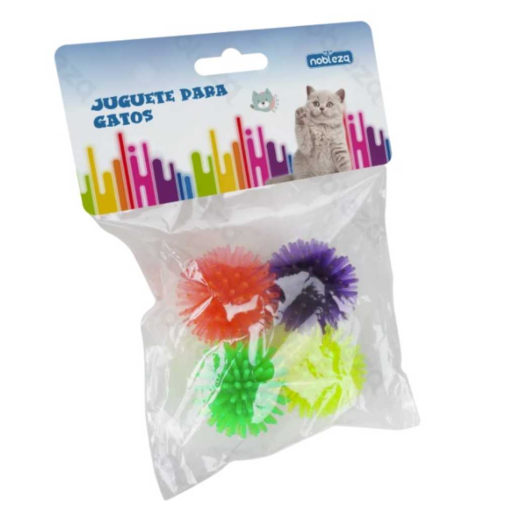 Nobleza igračka za mačke Cat toys Mixed balls 3.5cm 4kom