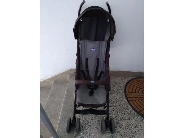 Kisobran decija kolica Chico crno/siva,3 polozaja naslo
