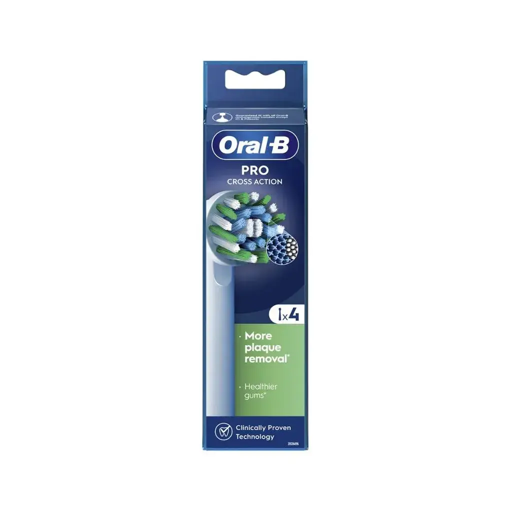 Oral-B Nastavci za elektičnu četkicu za zube Cross Action, 4 komada
