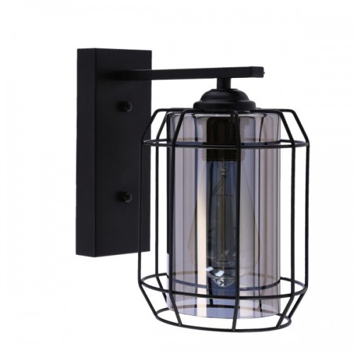 Jonera Zidna Lampa Crna P20 1x40W E27
