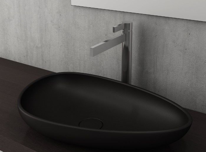 LAVABO ETNA 58.5×44.5 CRNI BOCCHI