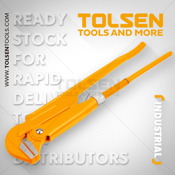 KLEŠTA VODOVODNA RAVNA 55MM 1,5′ – TOLSEN 10252