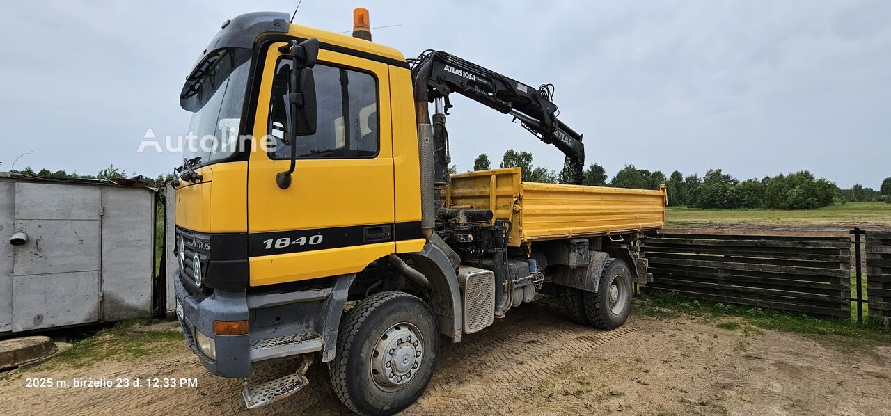 Mercedes-Benz actros 1840 4x4 kiper