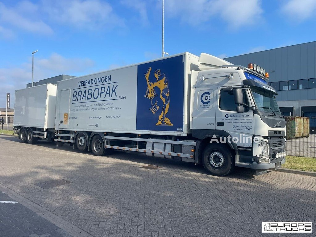 Volvo FM 370 Steel/Air - Belgian Truck - Isolated - Vlees/Fleisch/Meat kamion furgon