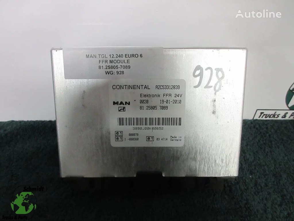 MAN FFR MODULEN EURO TGL TGM EURO 5 81.25805-7089 upravljačka jedinica za kamiona