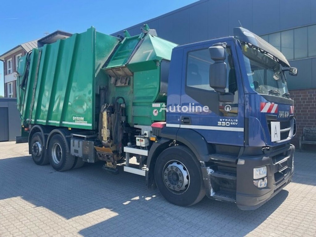 IVECO Stralis 330 6x2 EEV Faun SidePress kamion za smeće
