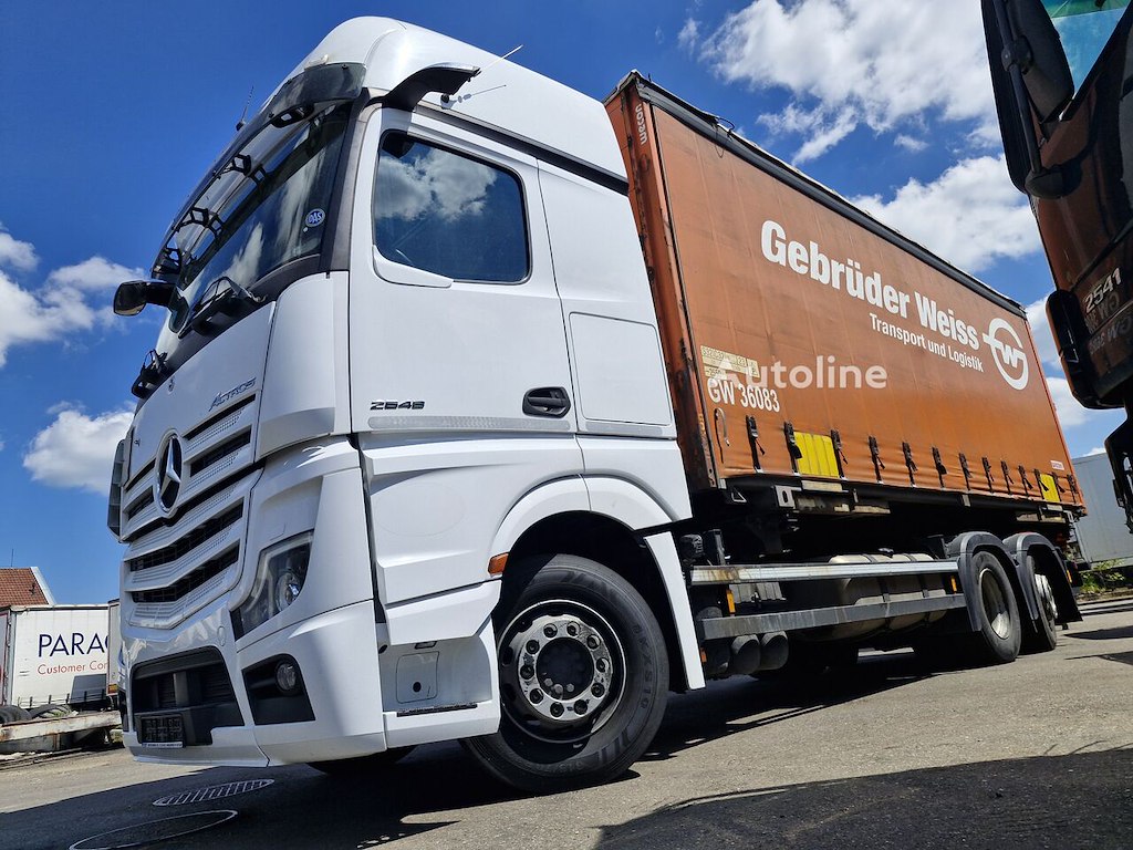 Mercedes-Benz Actros 2548 kamion sa klizna zavesa cerada + prikolica sa kliznom ceradom