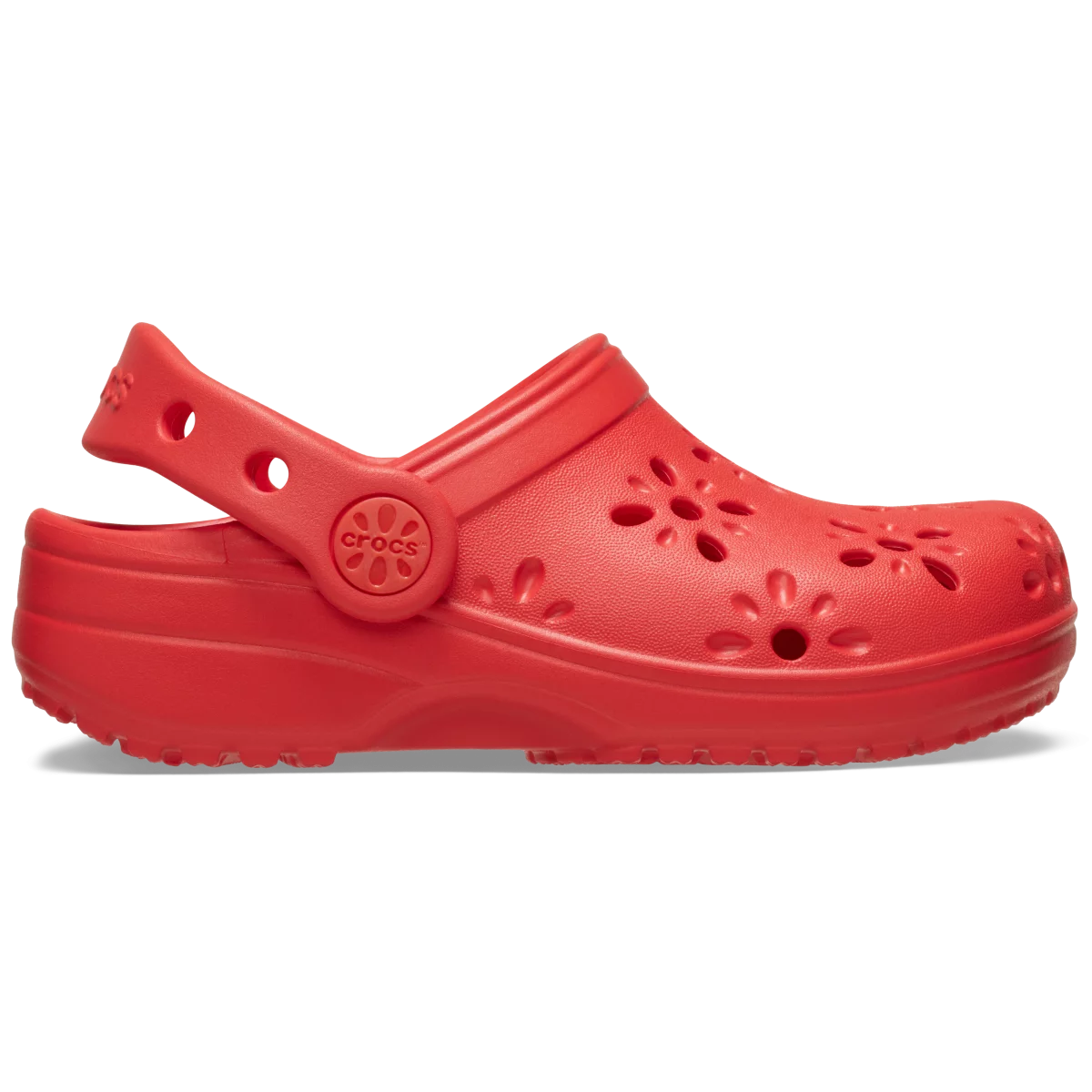 Toddler Classic Floral Cut-Out Clog