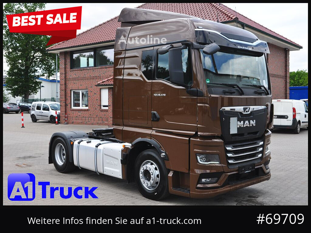 MAN TGX 18,470 BLS Intarder Standklima, Soundsysem tegljač