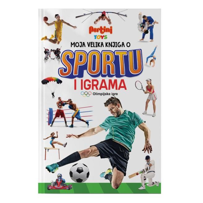 PERTINI BOOKS EDUKATIVNA KNJIGA MOJA VELIKA KNJIGA O SPORTU I IGRAMA