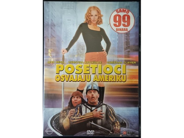 Posetioci-Osvajaju Ameriku-Jean Reno DVD