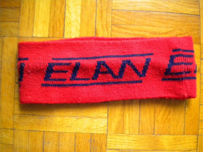 ELAN, traka za glavu STROJNO PLETILSTVO SLAPNIK retro
