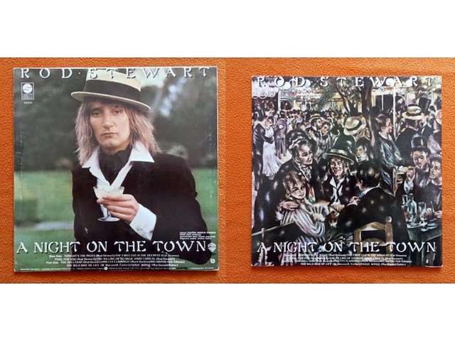 ROD STEWART - A Night On The Town (LP) licenca