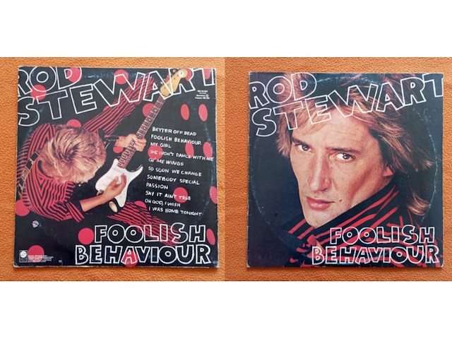 ROD STEWART - Foolish Behaviour (LP) licenca